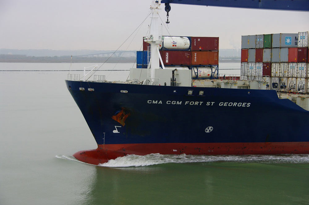 Navires en Seine, novembre 2008